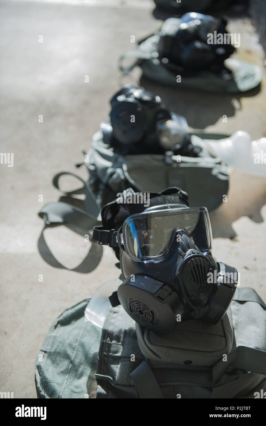 M50 Joint Service General Purpose Gas Masks High Resolution Stock ...