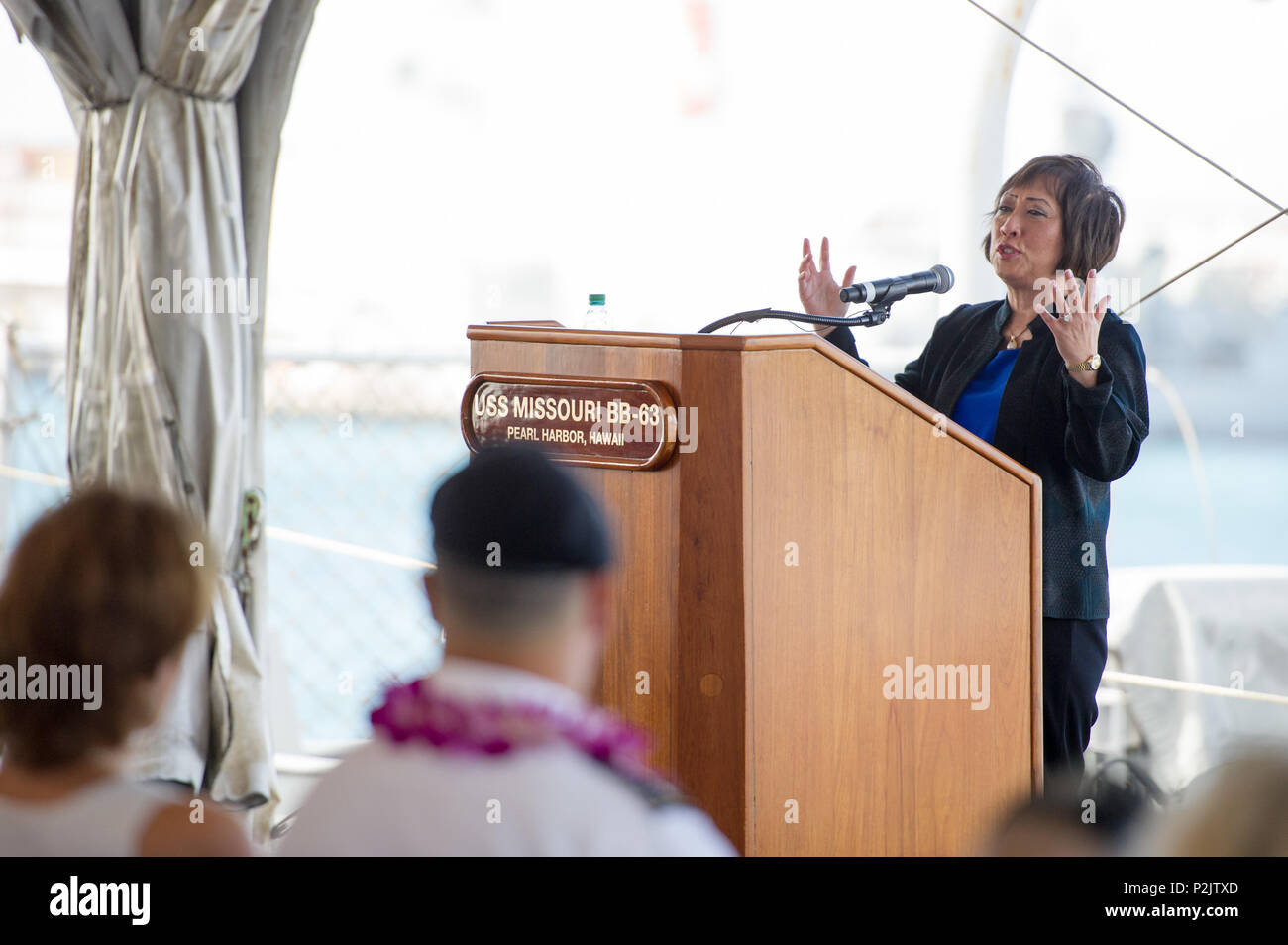 160902-N-LY160-243 PEARL HARBOR (September 2, 2016) - Congresswoman ...