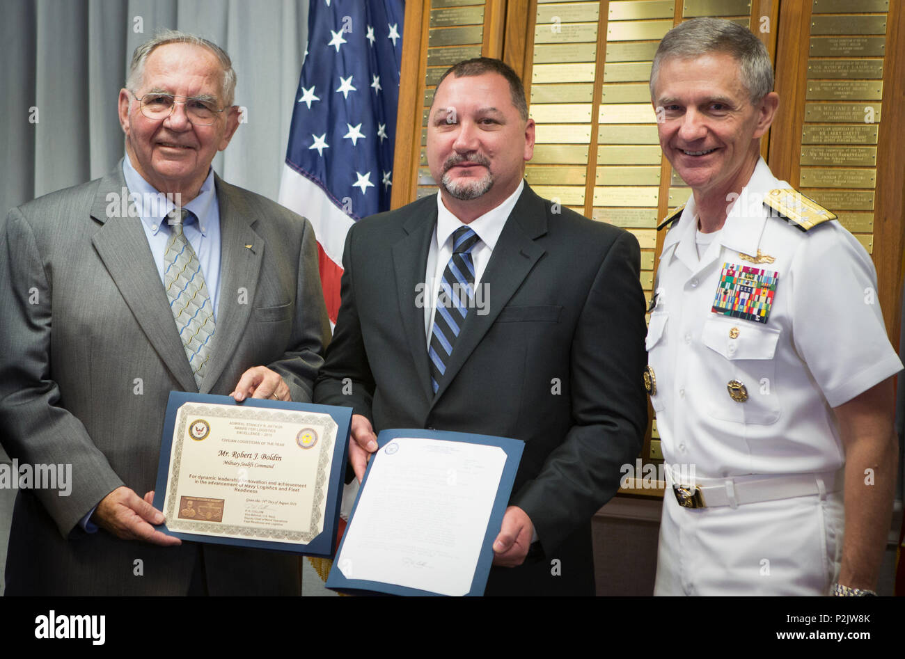 Adm stanley r arthur award for logistics excellence hi-res stock ...