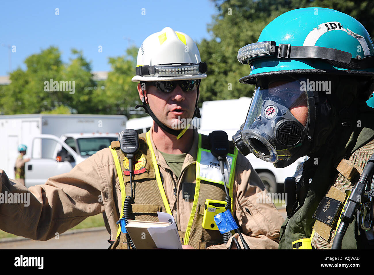 Chief Warrant Officer 2 Scott D. Myhra, platoon commander for ...
