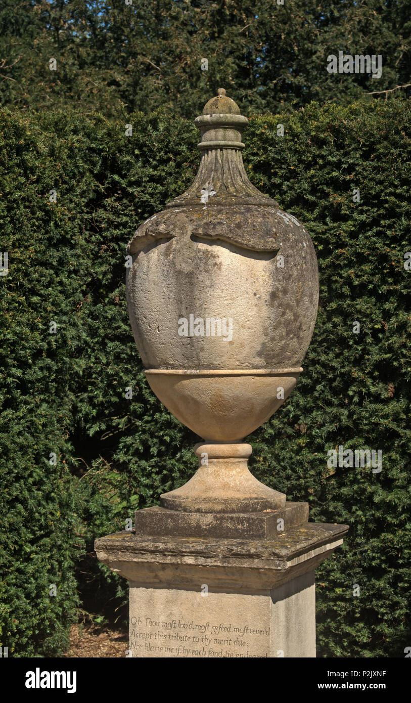Audley End House, Statue, Saffron Walden, Essex Stock Photo - Alamy
