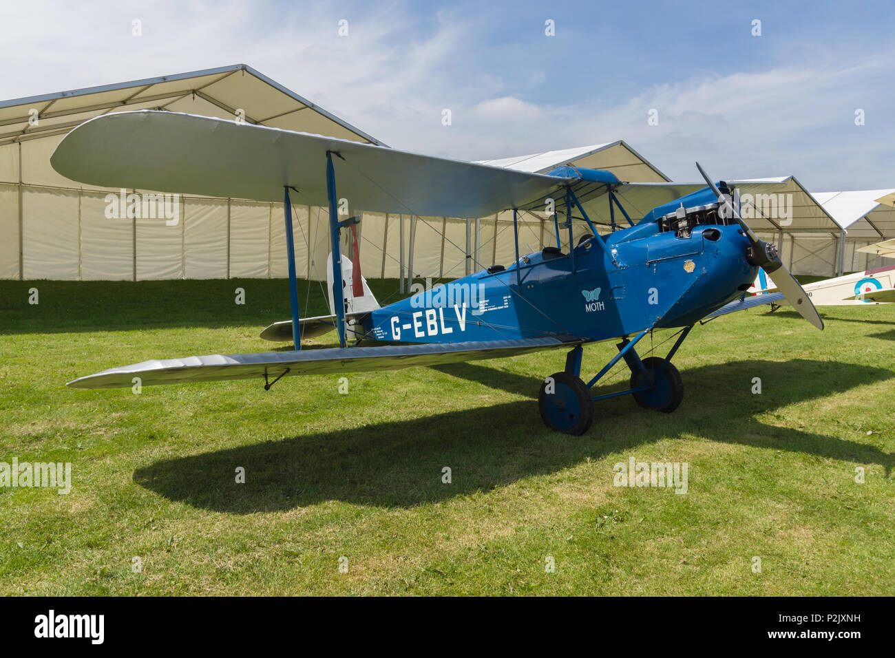 De Havilland DH60 Cirrus Moth G-EBLV a two seat propellor driven ...