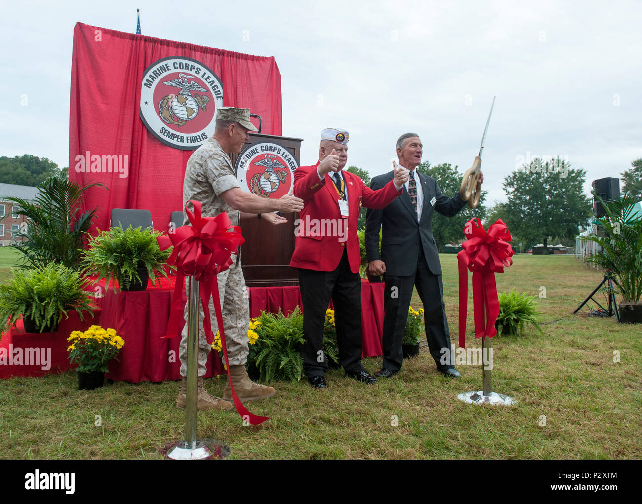 From left to right, U.S. Marine Corps Lt. Gen. Robert S. Walsh ...