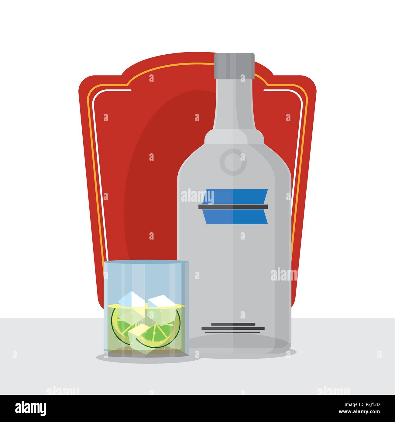 Bar drinks concept Stock Vector Image & Art - Alamy