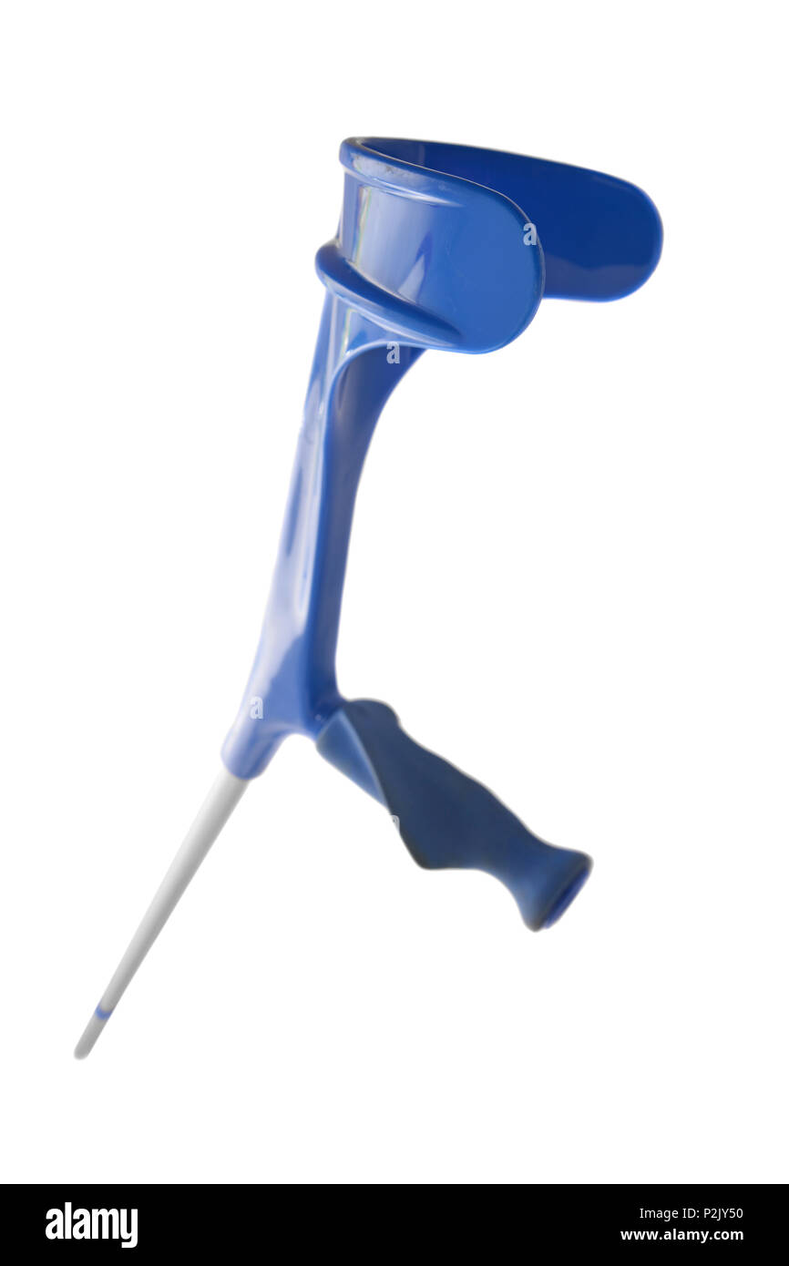 crutch isolated on white background Stock Photo - Alamy