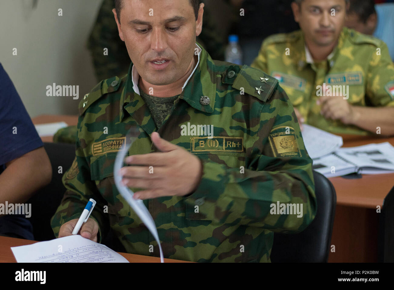 Students from Central and Southeast Asia, take their final test for the ...