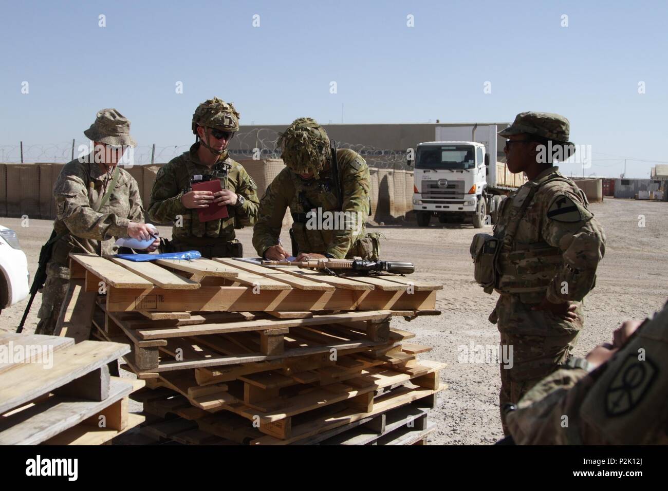 336th Combat Sustainment And Support Battalion High Resolution Stock ...
