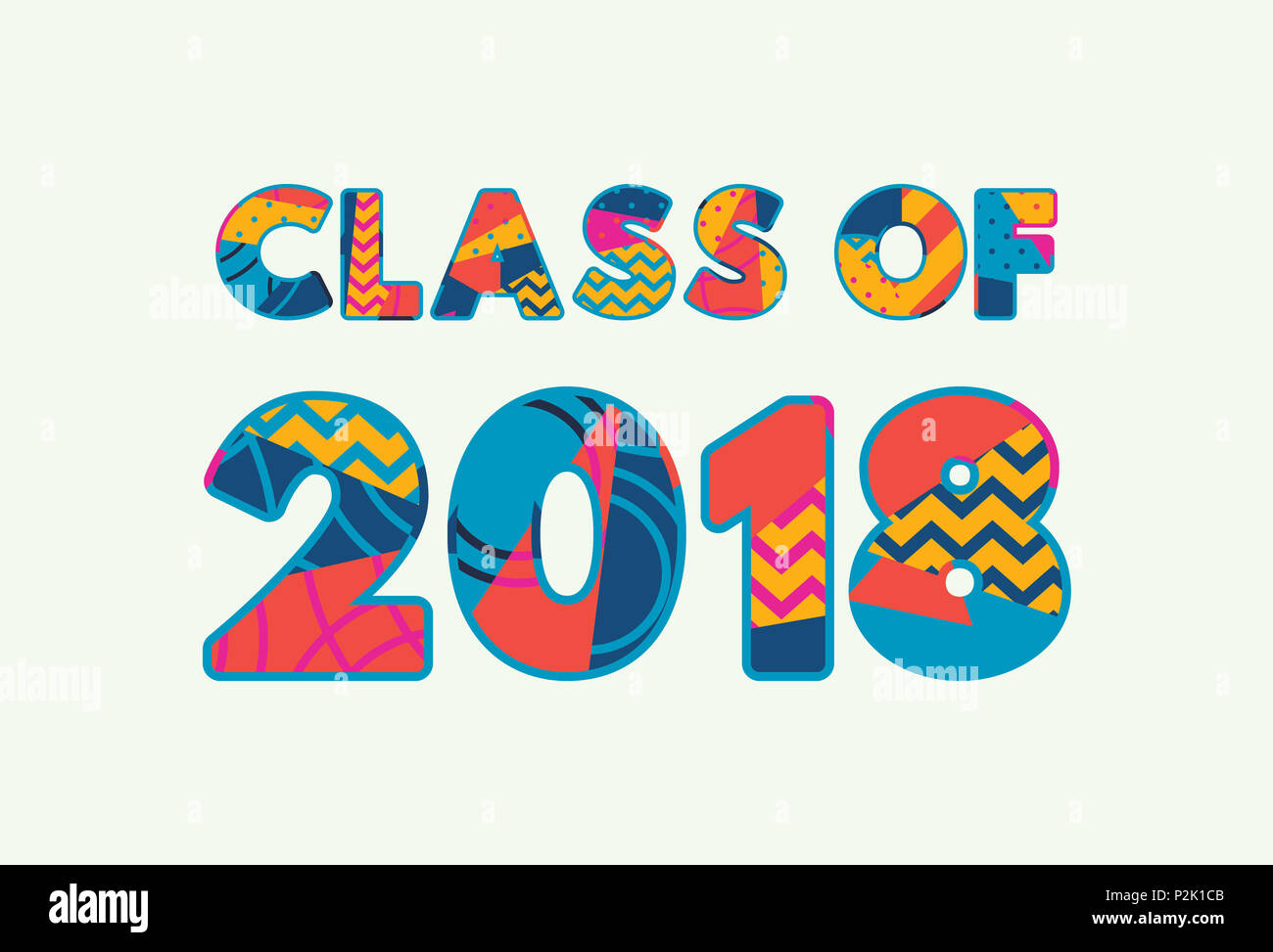 2018 graduation class hi-res stock photography and images - Alamy