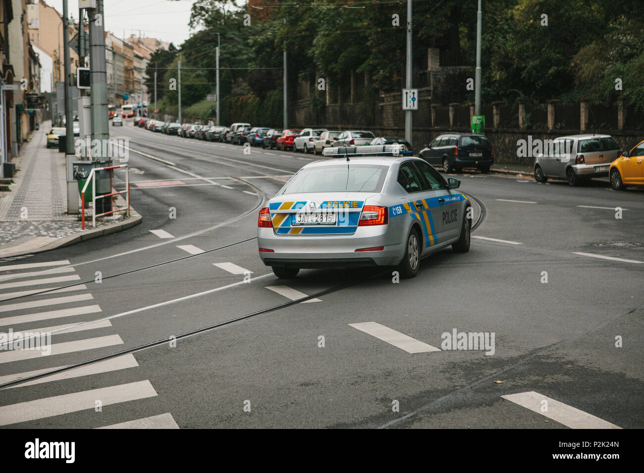Prague Traffic Police High Resolution Stock Photography and Images - Alamy