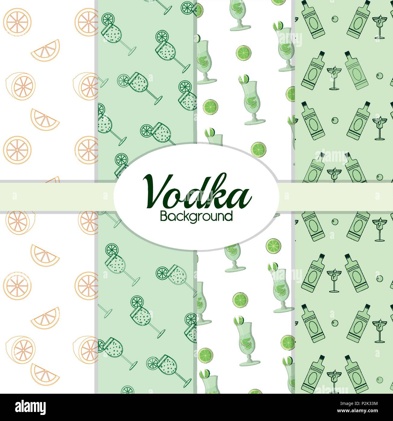 Vodka pattern background Stock Vector Image & Art - Alamy