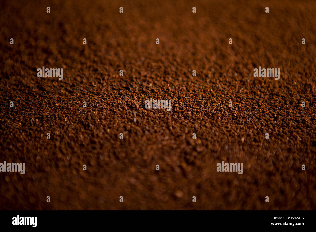 Instant coffee as a texture. Top view Stock Photo - Alamy