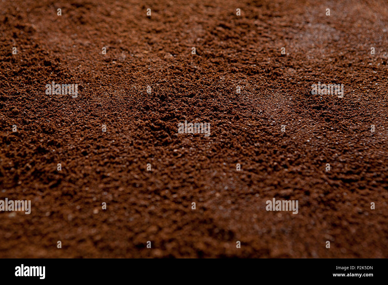Instant coffee as a texture. Top view Stock Photo - Alamy