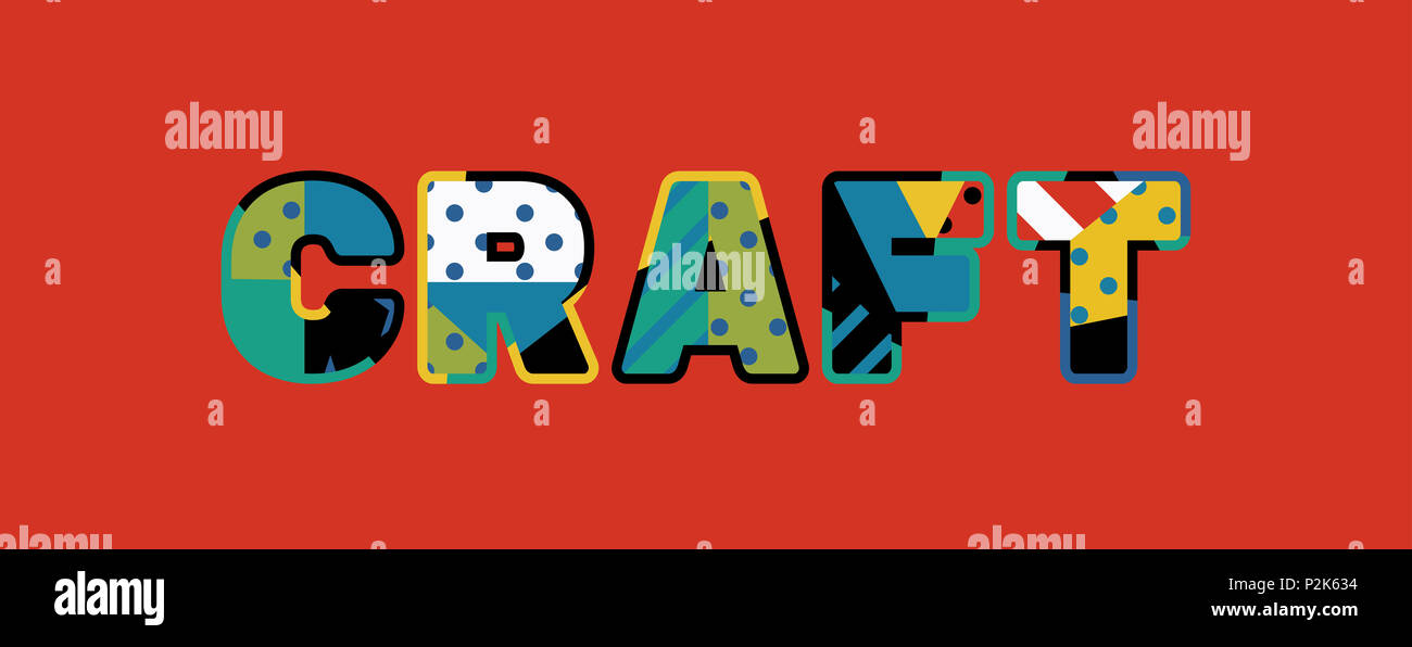 Arts and craft typography hi-res stock photography and images - Alamy