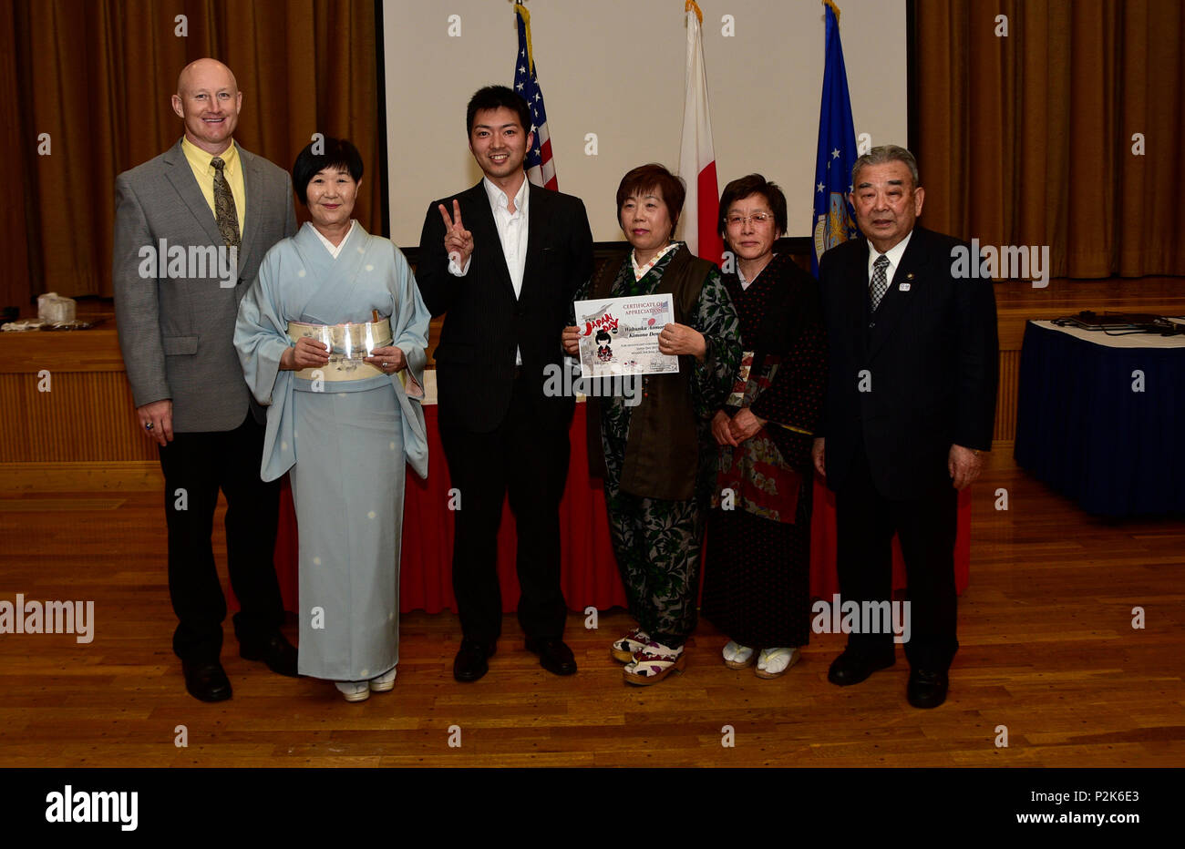 Col. Travis Rex, the 35th Fighter Wing vice commander, and Misawa City ...
