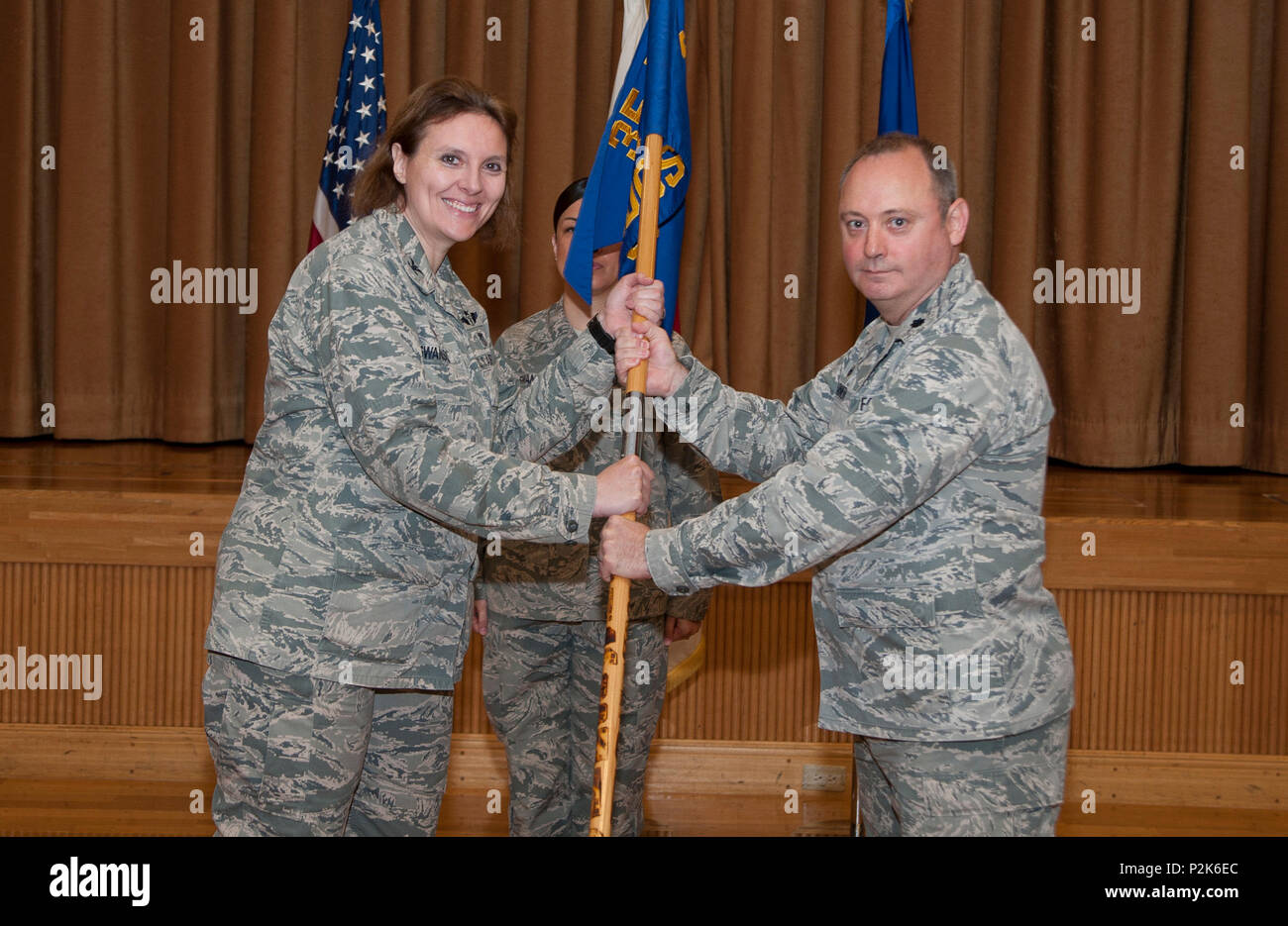 U.S. Air Force Col. Leigh Swanson, 35th Medical Group commander ...