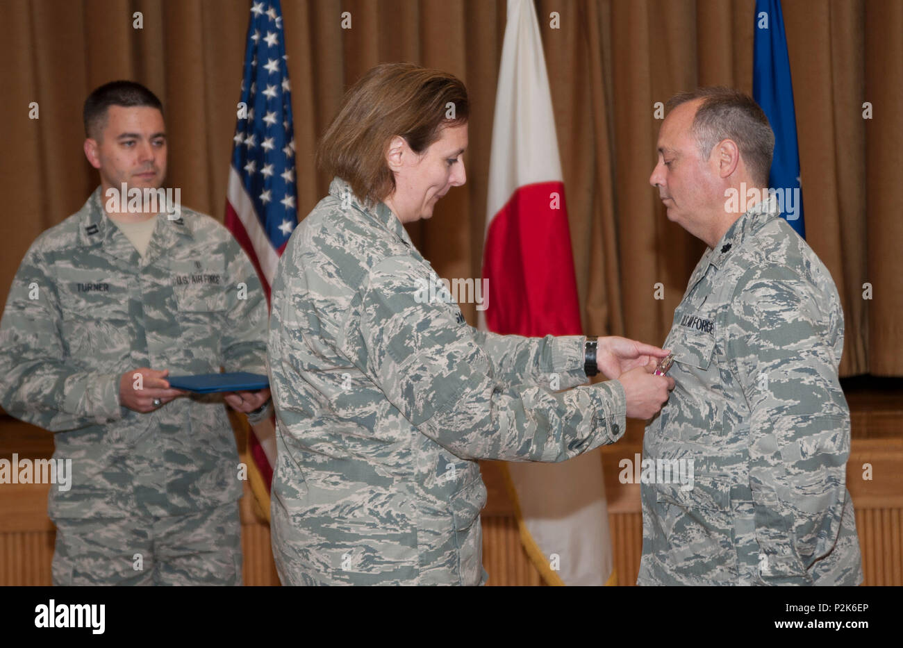 U.S. Air Force Col. Leigh Swanson, 35th Medical Group commander ...