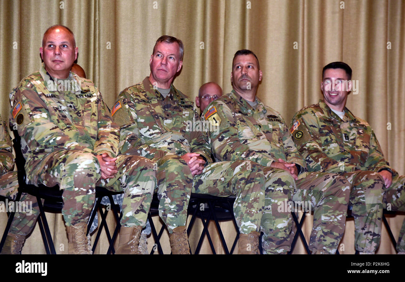 Brig. Gen. Raymond F. Shield Jr., Brig. Gen. Michael Swezey, Lt. Col ...
