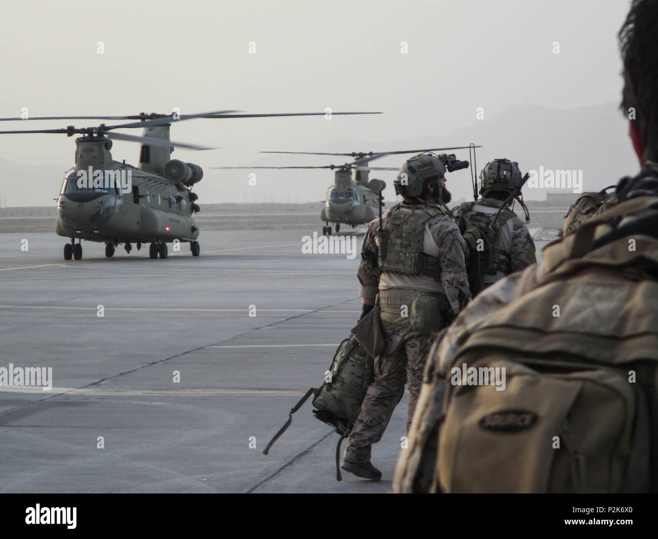 U.S. Special Forces Soldiers, attached to Special Operations Task Force ...
