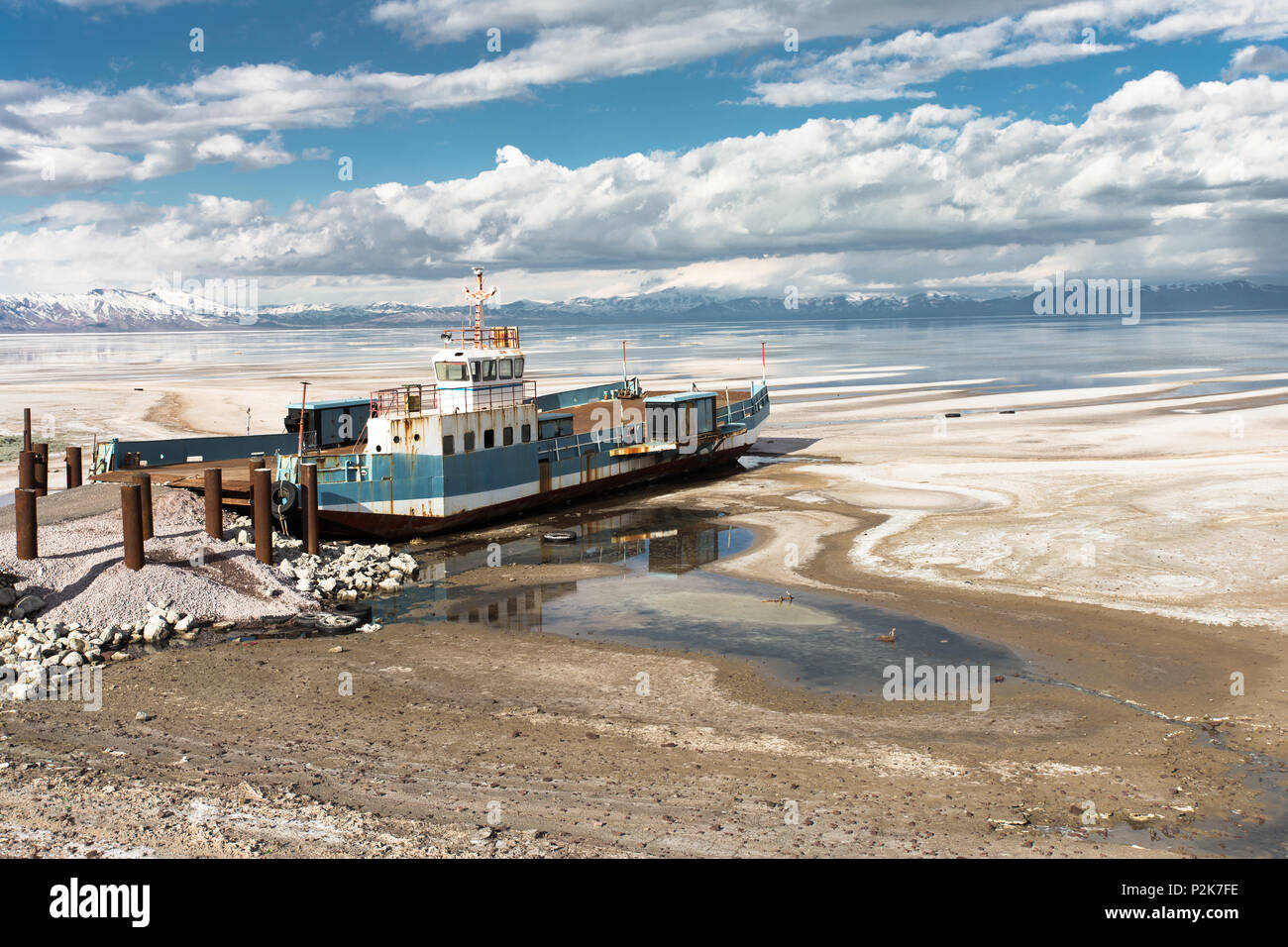 Urmia Salt Lake, Urmia, Iran Stock Photo - Alamy