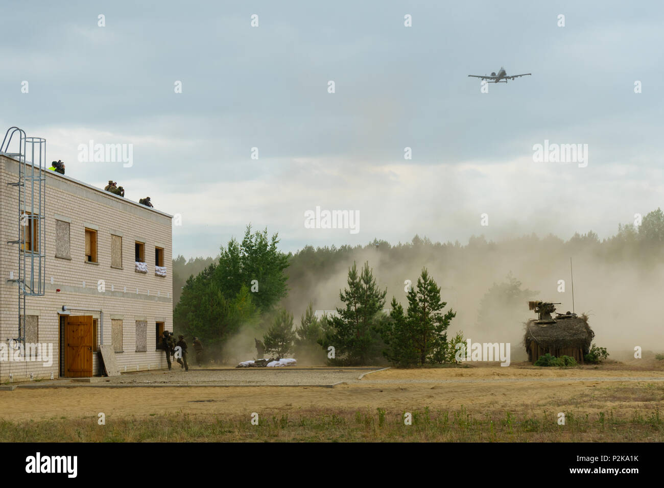 Lithuanian soldiers in the NATO enhanced forward presence battle group ...