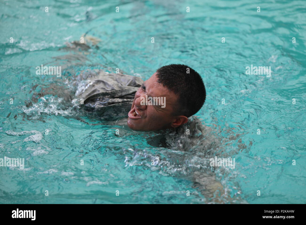 U.S. Army Reserve Cpl. David Gutierrez, a military policeman ...