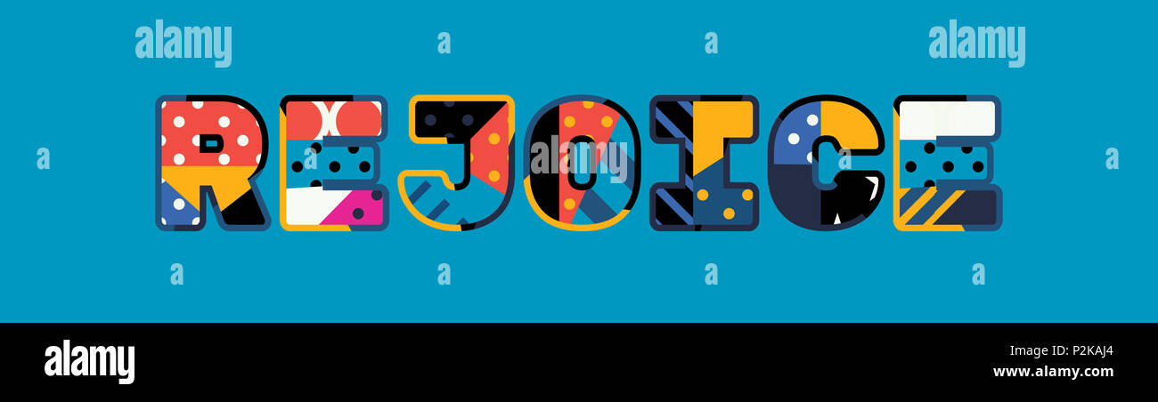 Rejoice word hi-res stock photography and images - Alamy