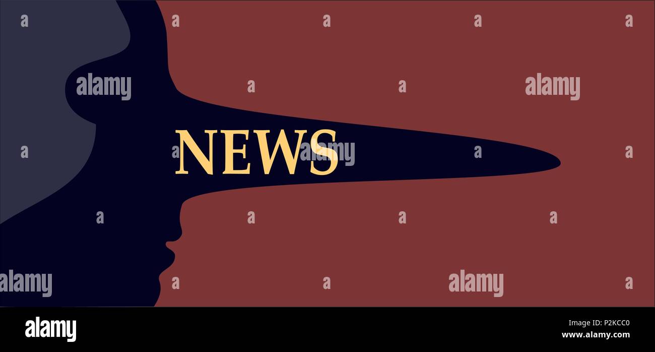 Lies propaganda censorship Stock Vector Images - Alamy