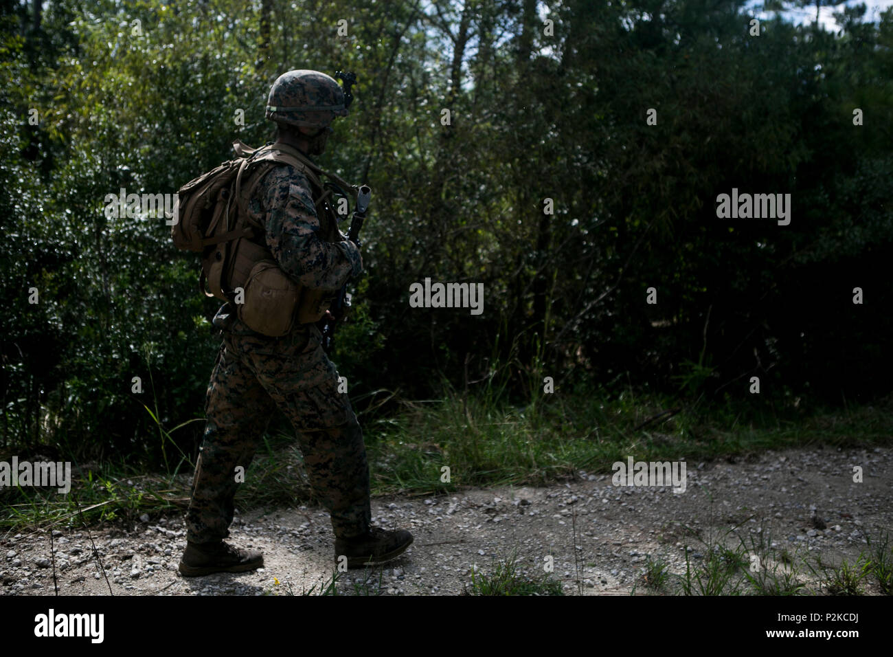 U.S. Marine Corps Cpl. Jacob R. Beller with 2nd Battalion, 6th Marine ...