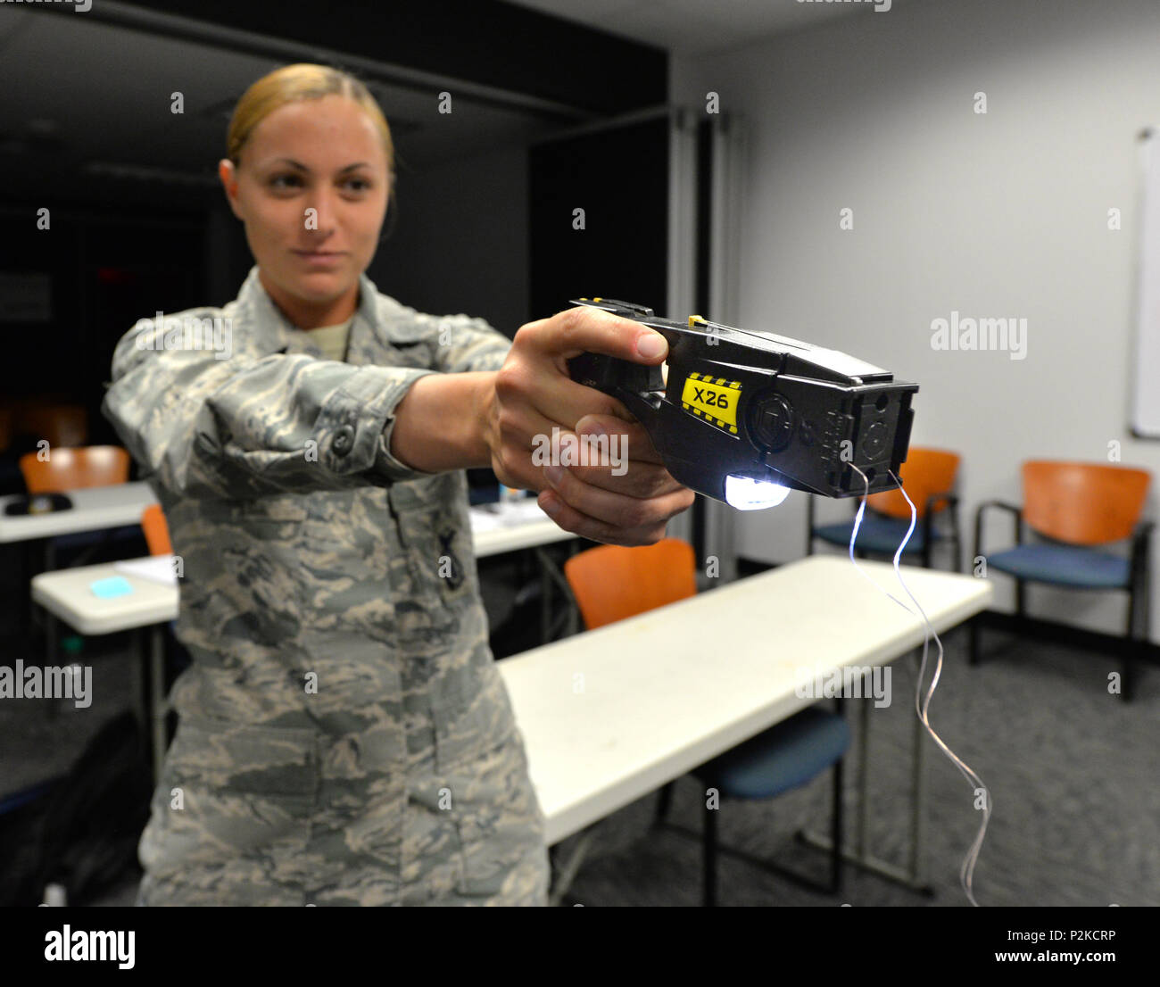 U.S. Air Force Airman First Class Kathleen Dellorto, 88th Security ...
