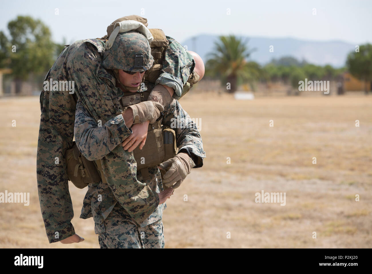 U.S. Marine Corps Cpl. Craig Weir, a team leader with Fox Company ...