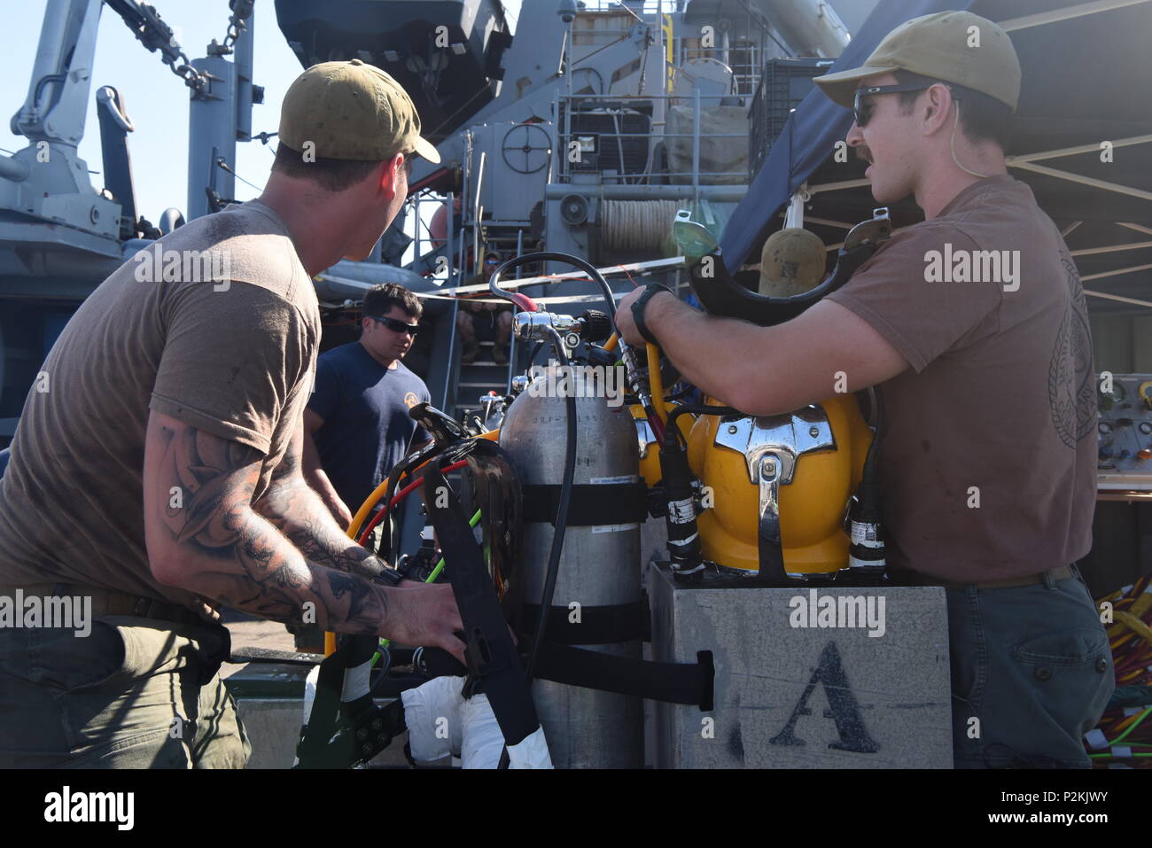 Underwater Recovery Operations High Resolution Stock Photography and ...