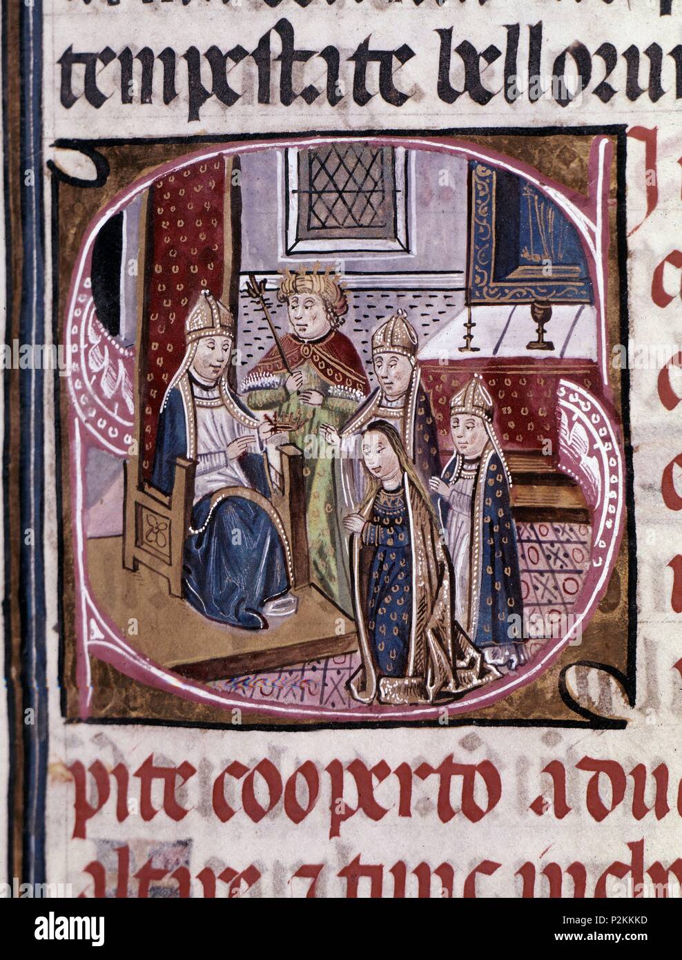 PONTIFICIAL ROMANO F117 CORONACION DE REINA. Location: BIBLIOTECA ...