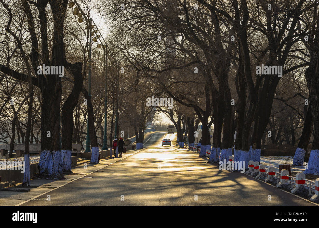 Harbin china walkway hi-res stock photography and images - Alamy