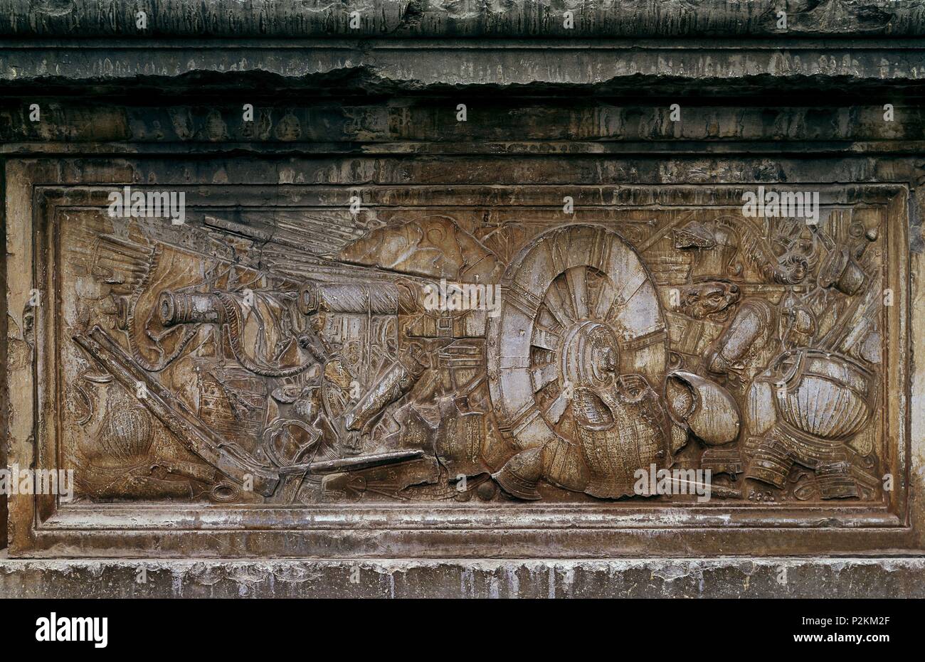 RELIEVE EN LA FACHADA SUR. Author: Juan de Orea (d. 1581). Location ...