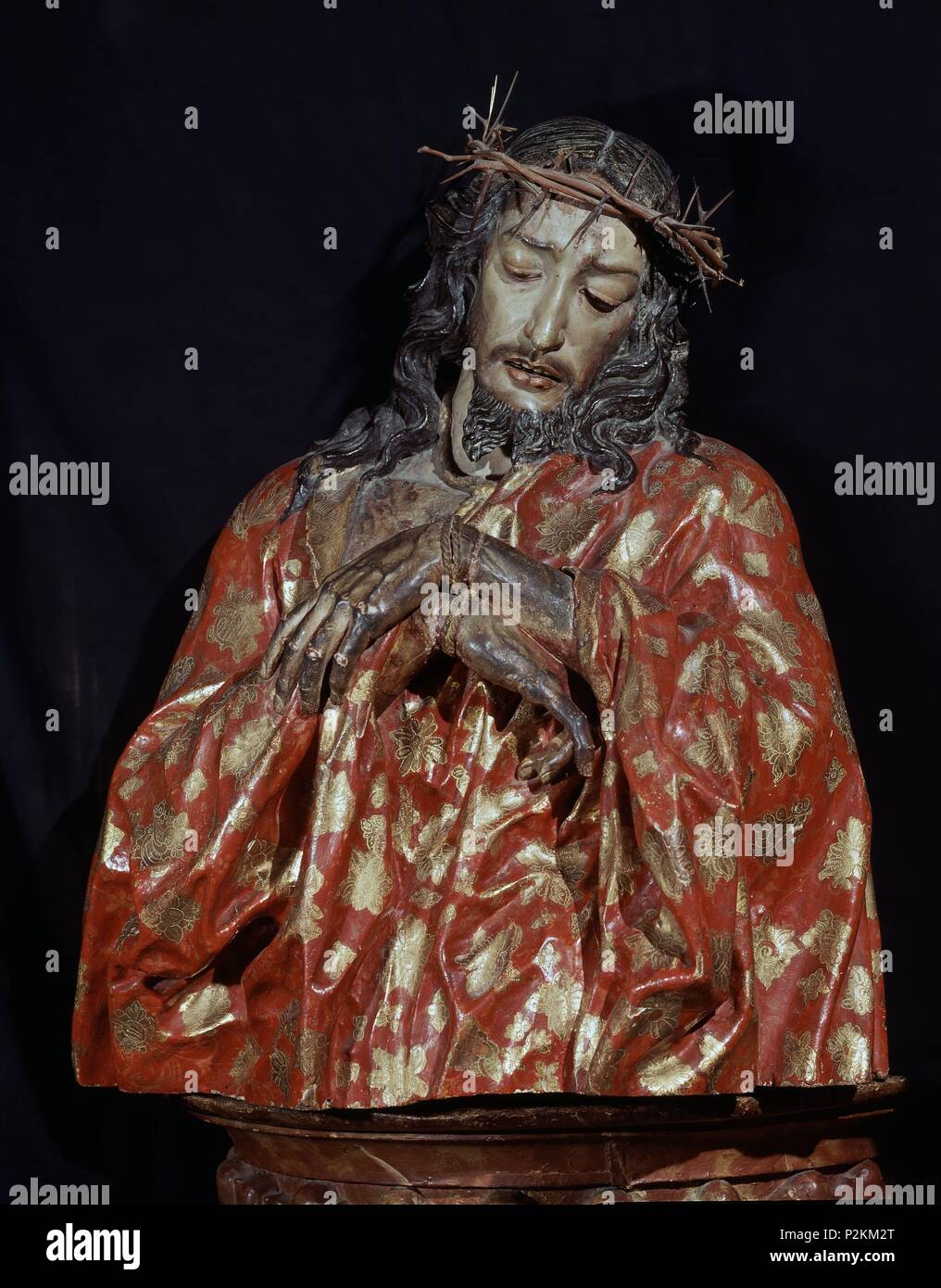 ECCE HOMO - SIGLO XVII - BARROCO ESPAÑOL. Author: José de Mora (c. 1642 ...