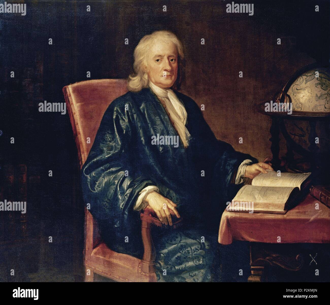 Sir isaac newton painting hi-res stock photography and images - Alamy