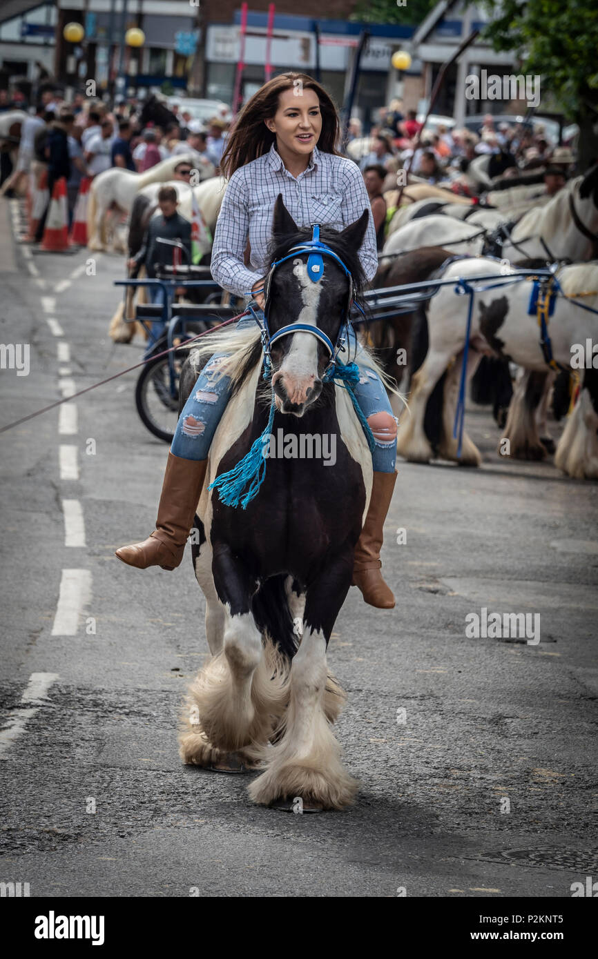 Appleby Horse Fair, Cumbria. Annual gathering of Gypsies and Travellers ...