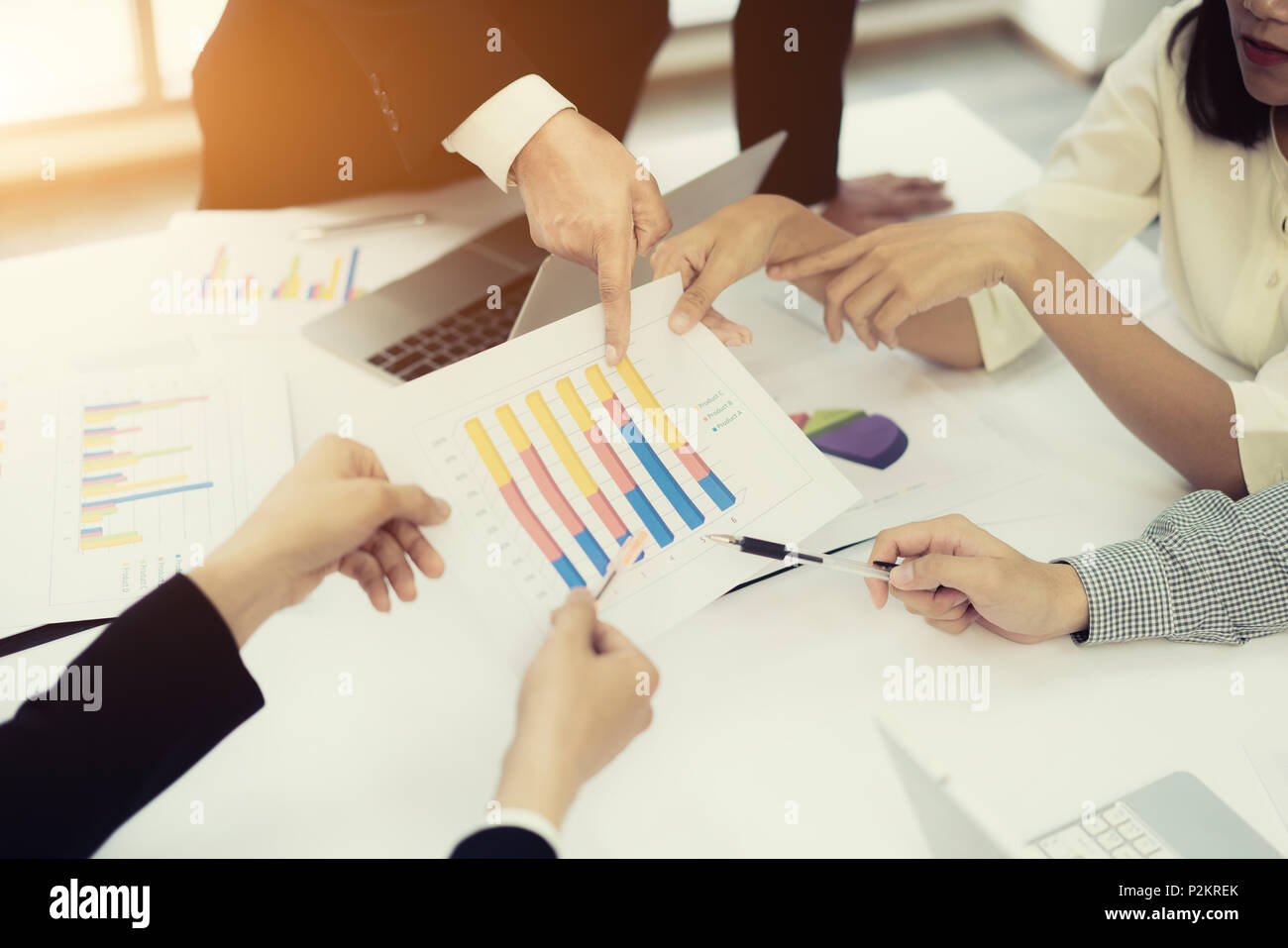 Explaining plan hi-res stock photography and images - Alamy