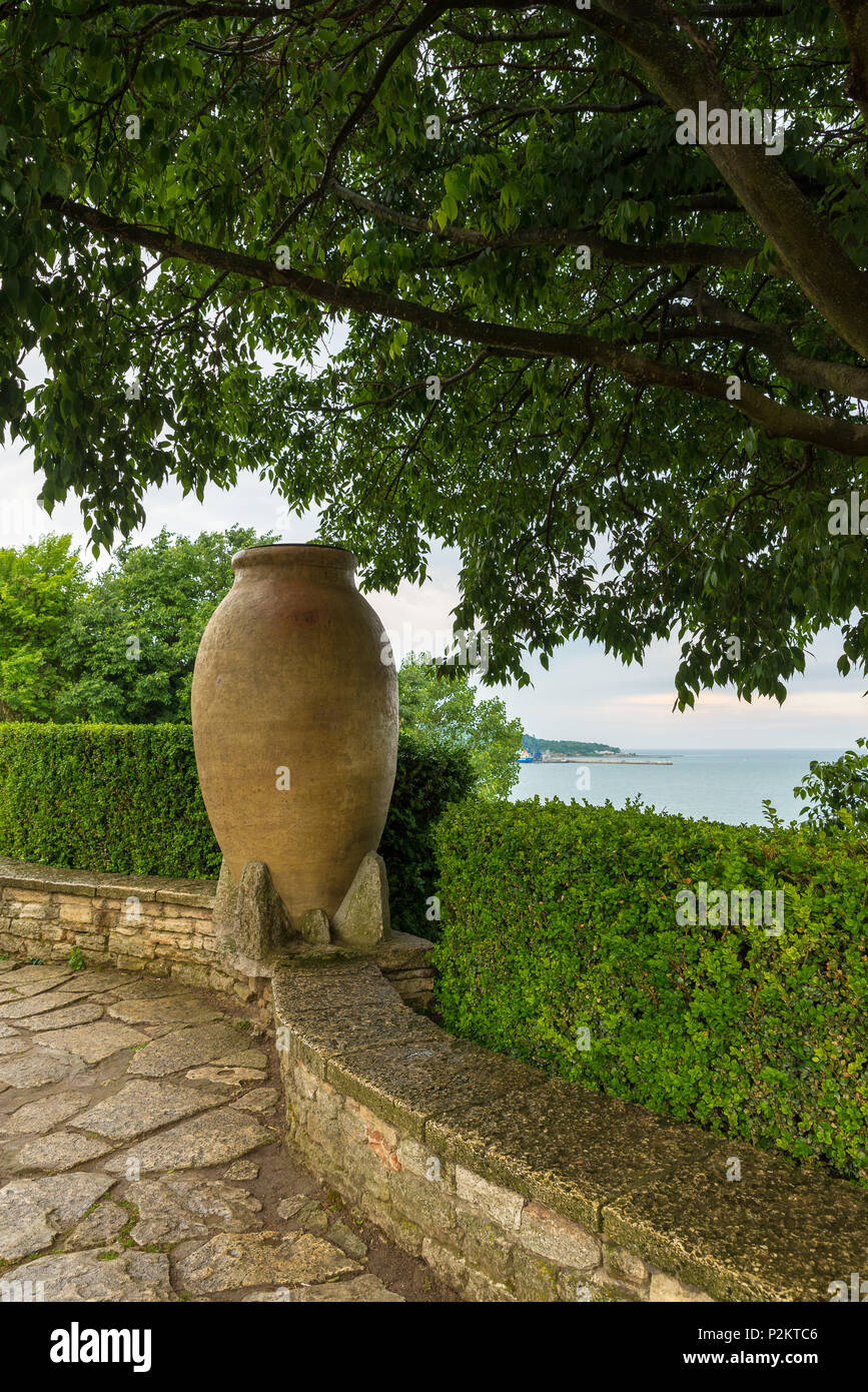 Botanical garden at Balchik Palace in Bulgaria Stock Photo - Alamy