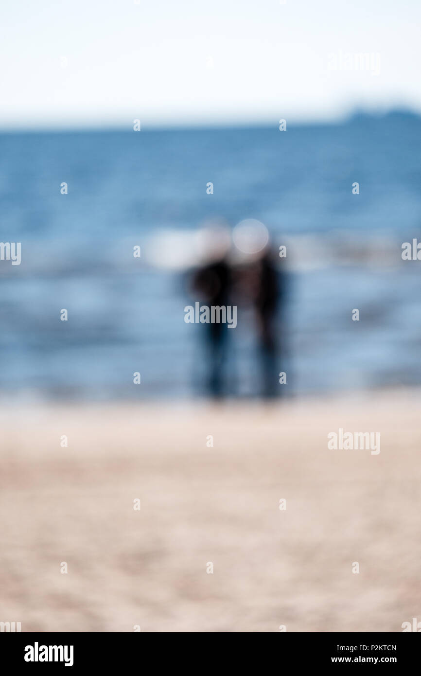 Depressed person looking ocean on hi-res stock photography and images ...