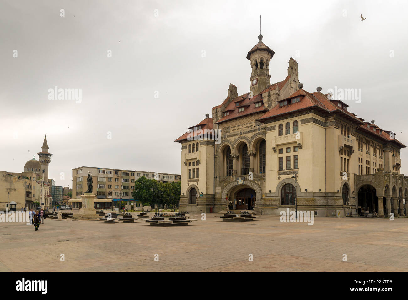 Ovid Square with National History and Archeology Museum in the Old Town ...