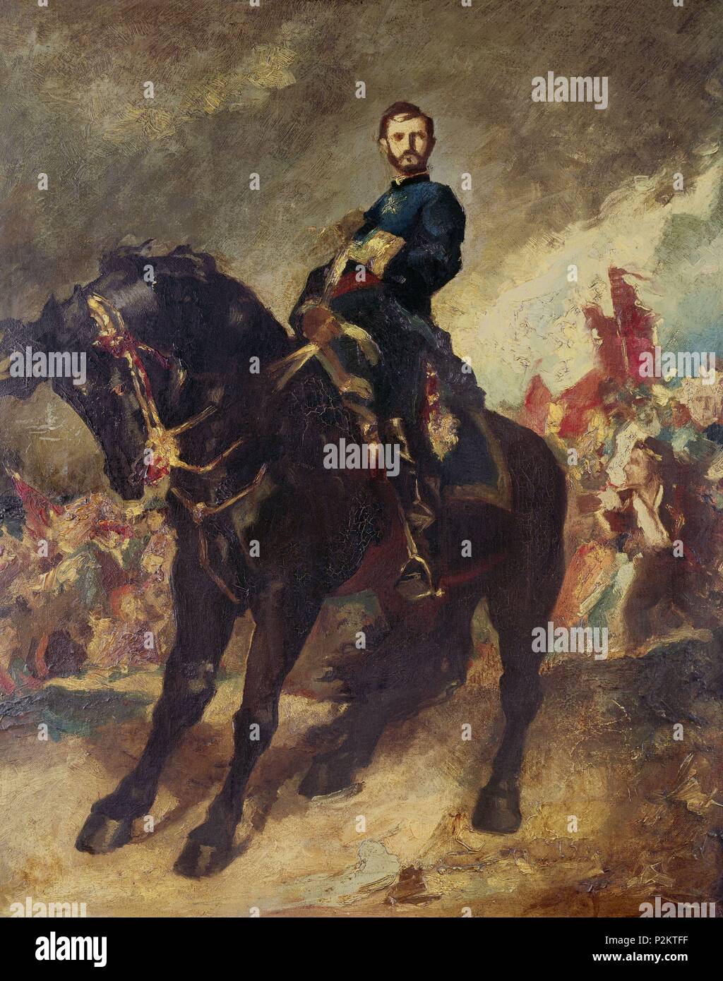 'Juan Prim, 8 october 1868', 1869, Oil on canvas, 315 x 258 cm. Author ...