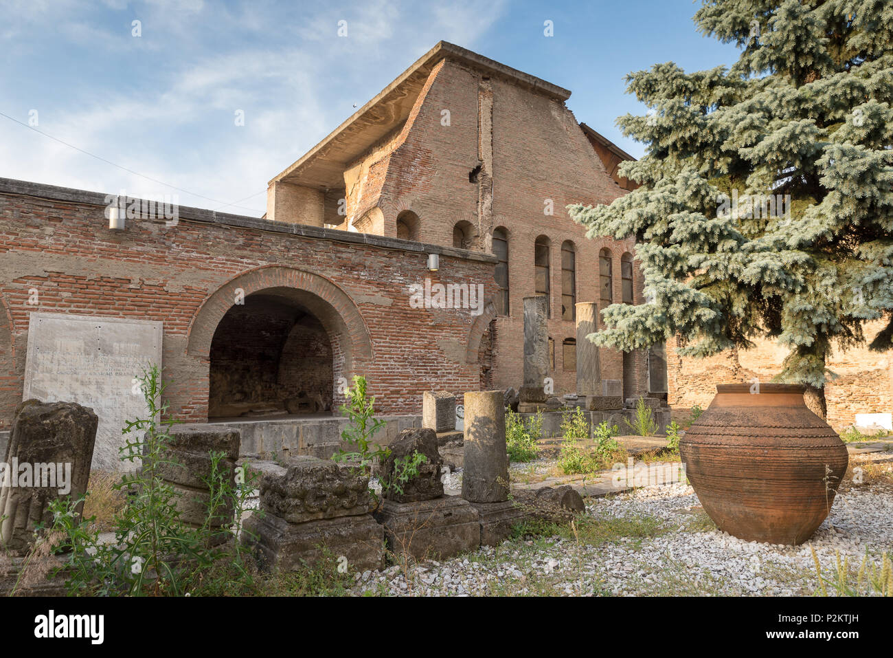 Curtea Veche (the Old Princely Court) in Bucharest, Romania Stock Photo ...