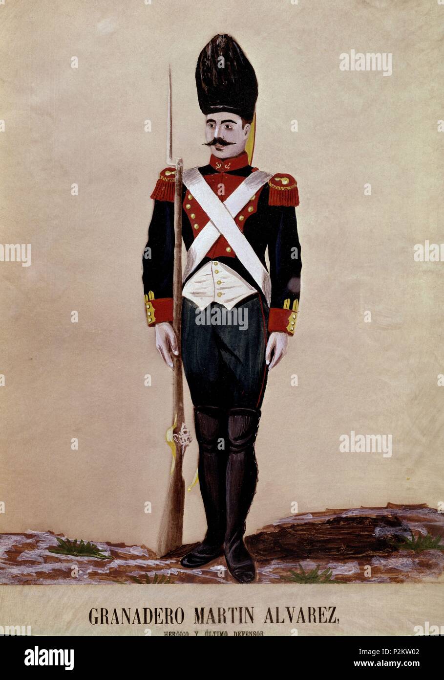 GRANADERO MARTIN ALVAREZ. Location: MUSEO NAVAL / MINISTERIO DE MARINA ...