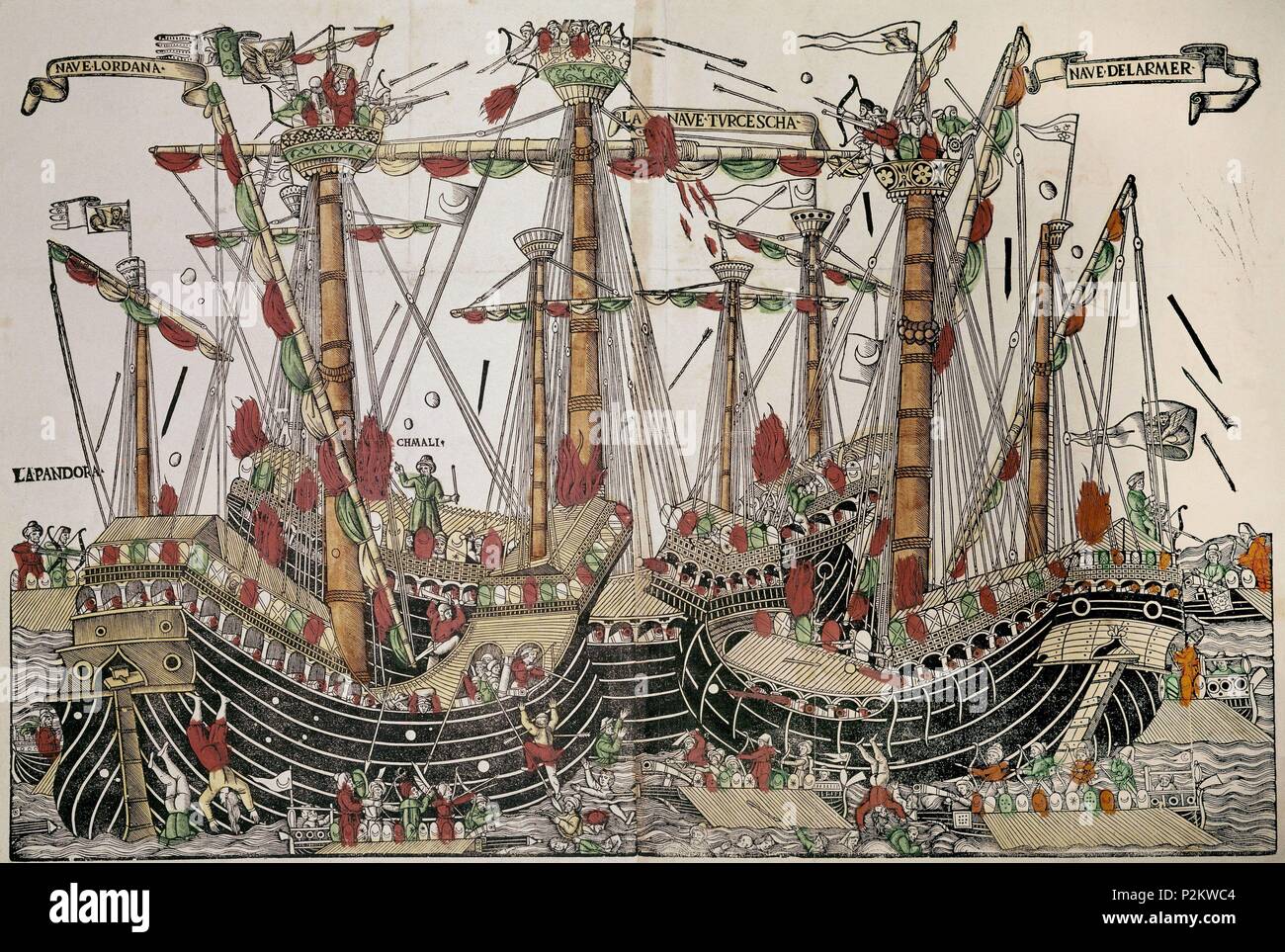 Batalla de zonchio hi-res stock photography and images - Alamy