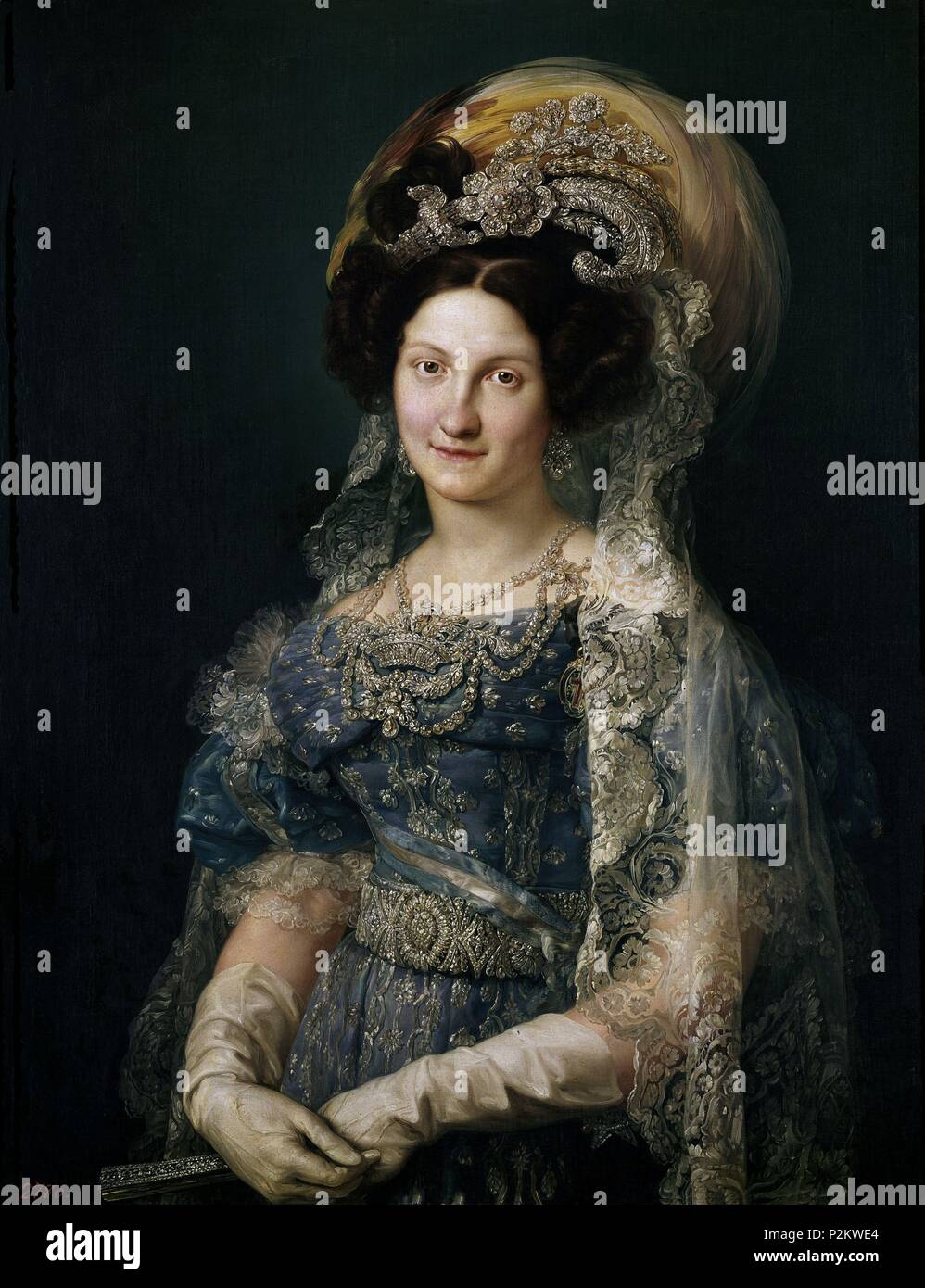 Maria cristina de bourbon hi-res stock photography and images - Alamy