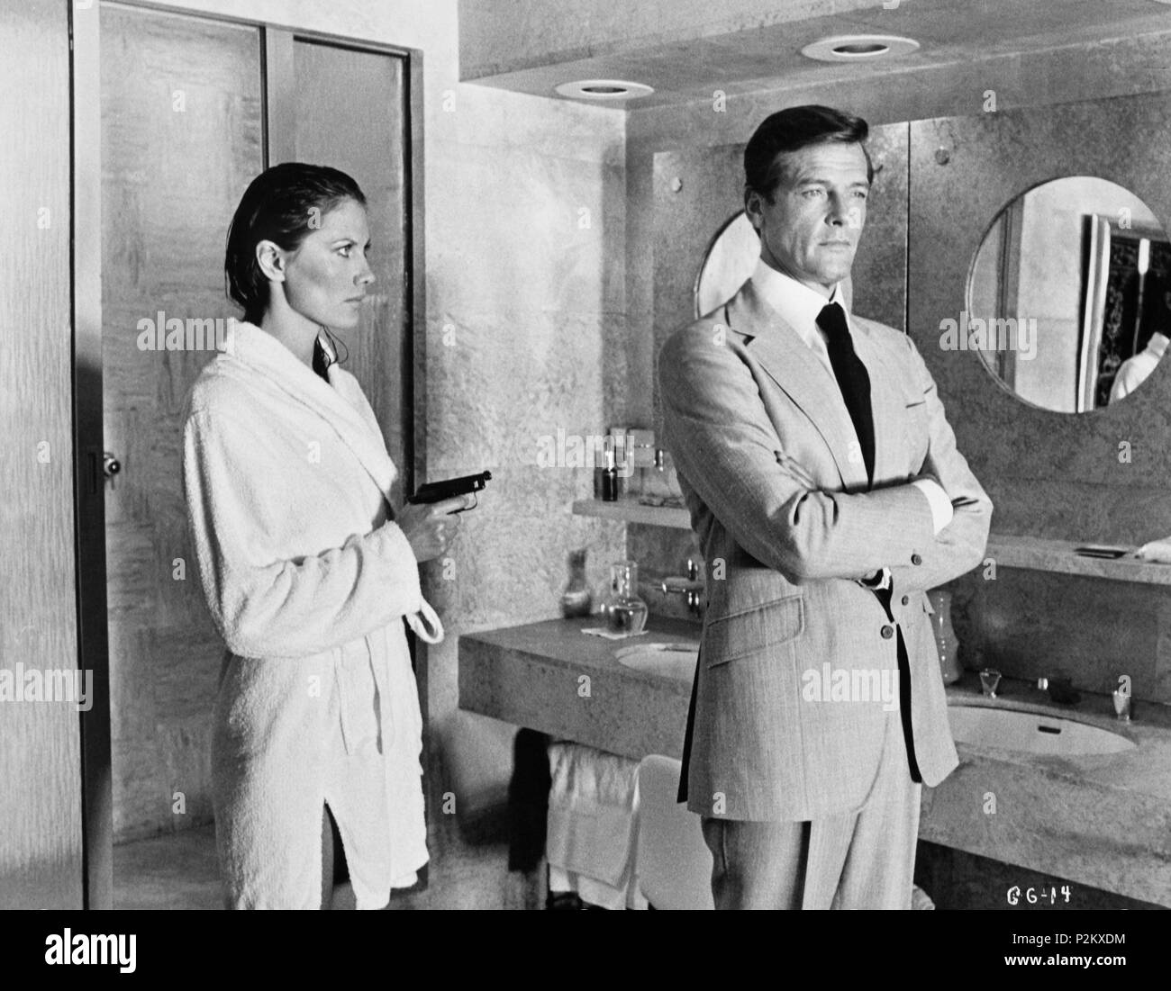 Film Still Action Scene Gun Black and White Stock Photos & Images - Alamy