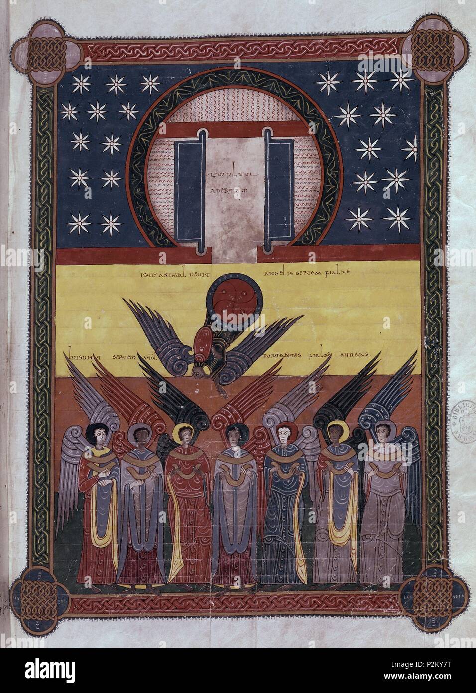 COMENTARIOS AL APOCALIPSIS F 213, LOS SIETE ANGELES CON LAS COPAS Y EL ...