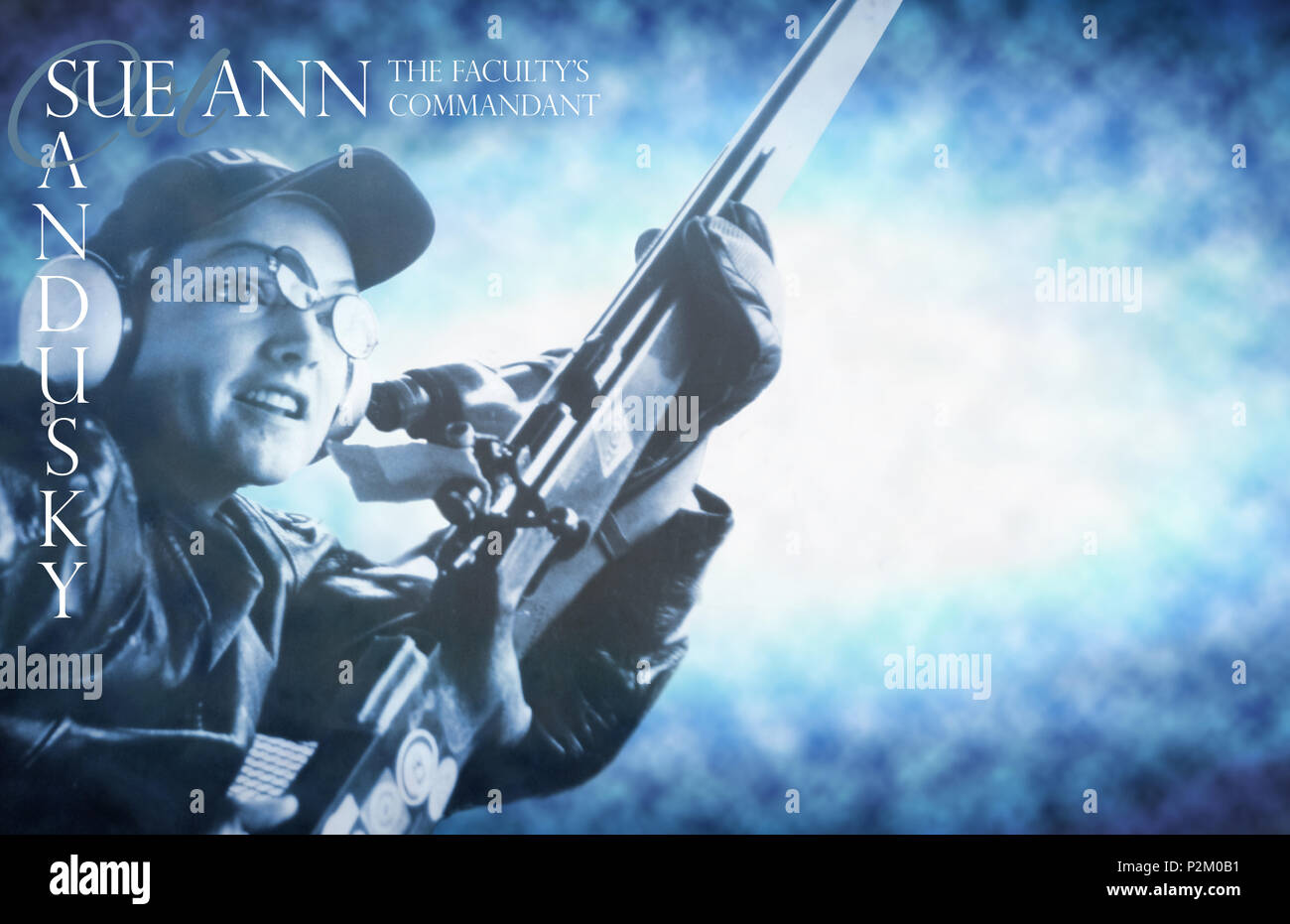 Digital Art 2 - The Faculty's Commandant Col. Sue Ann Sandusky poses ...