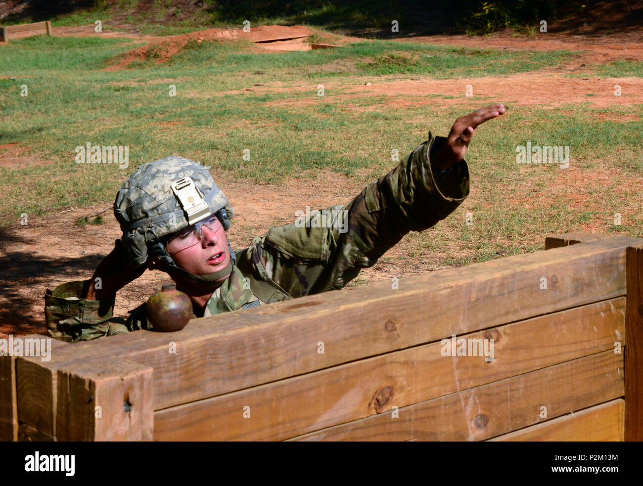 Pvt. Alex Kimball, with Foxtrot Company, 1st Battalion, 34th Infantry ...